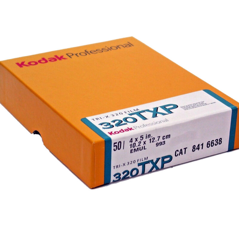 Kodak TXP Tri-X 320 5x4 (50 Sheet) • 5x4 Film • Teamwork Photo ...